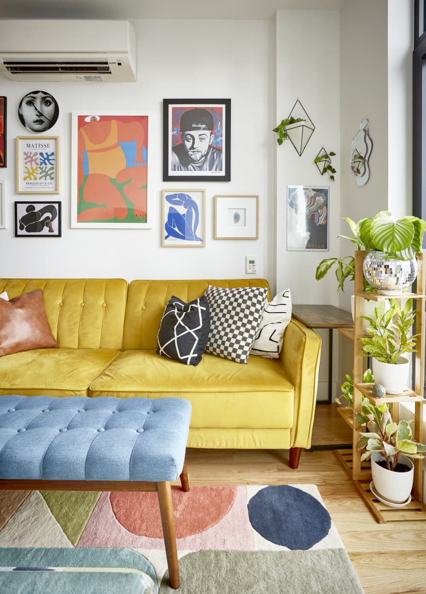 Small Brooklyn Rental Apartment With Unexpected Layout Apartment Therapy